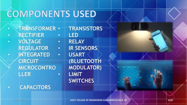 HOME AUTOMATION USING USART PPT | PPTX | Home Appliances | Home & Garden