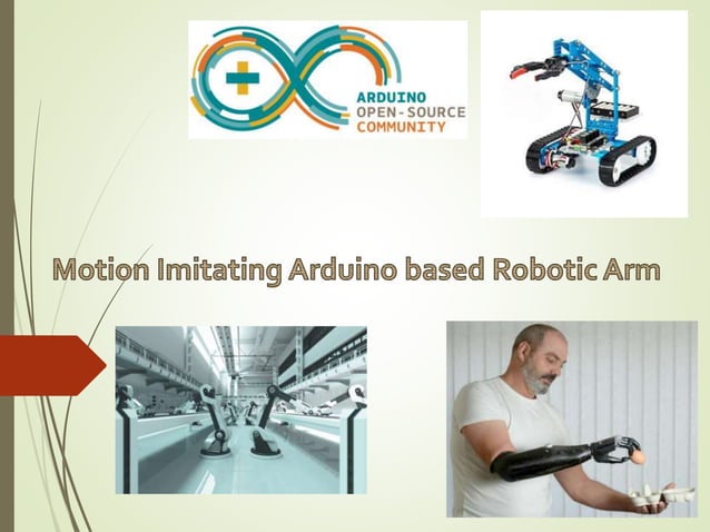 robotic arm 3d printed with microcontroller | PDF