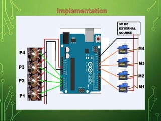robotic arm 3d printed with microcontroller | PDF