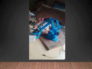robotic arm 3d printed with microcontroller | PDF