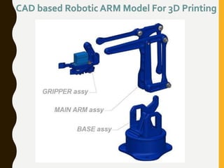 Second Year ENTC Engg (Minor Project) on Motion Imitating Robotic Arm ...