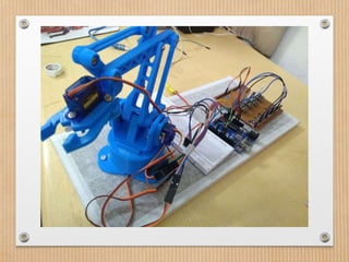 Second Year ENTC Engg (Minor Project) on Motion Imitating Robotic Arm ...