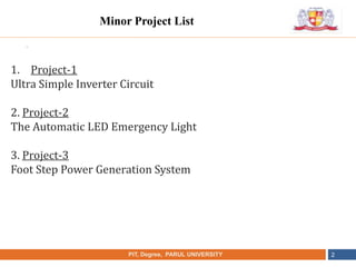 Minor project ppt by Debasis kumar patel | PPTX