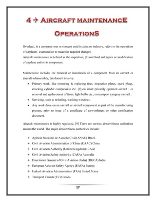 Airport Hangars And Aircraft Maintenance Operations | PDF