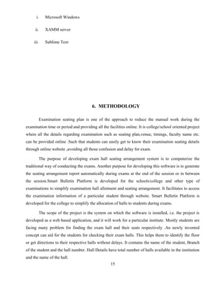 Minor project report format for 2018 2019 final | DOC