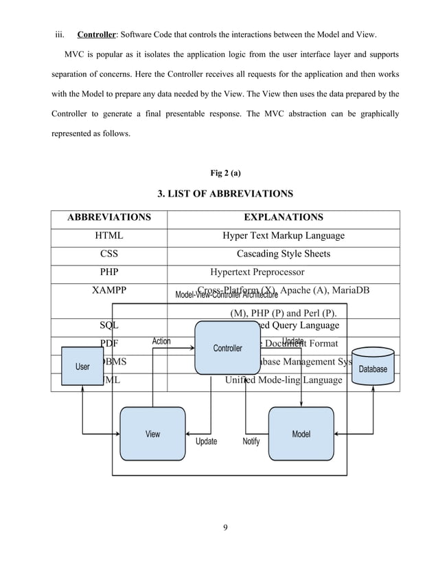 Minor project report format for 2018 2019 final | DOC | Educational ...