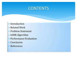 Interference-Aware Multipath Routing In Wireless Sensor NetworksMinor projrct ppt | PPT