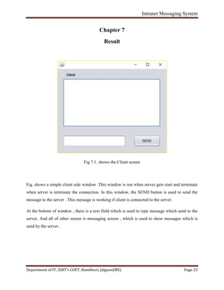 Intranet Messaging Project Report -phpapp02 | PDF