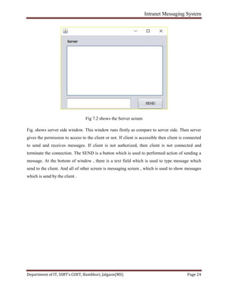 Intranet Messaging Project Report -phpapp02 | PDF