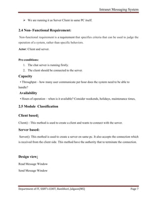 Intranet Messaging Project Report -phpapp02 | PDF