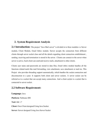 Mail Server Project Report | DOCX