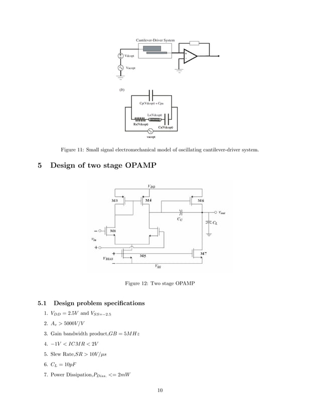 Design of two stage OPAMP | PDF