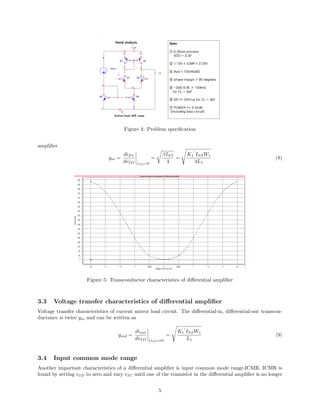 Design of two stage OPAMP | PDF