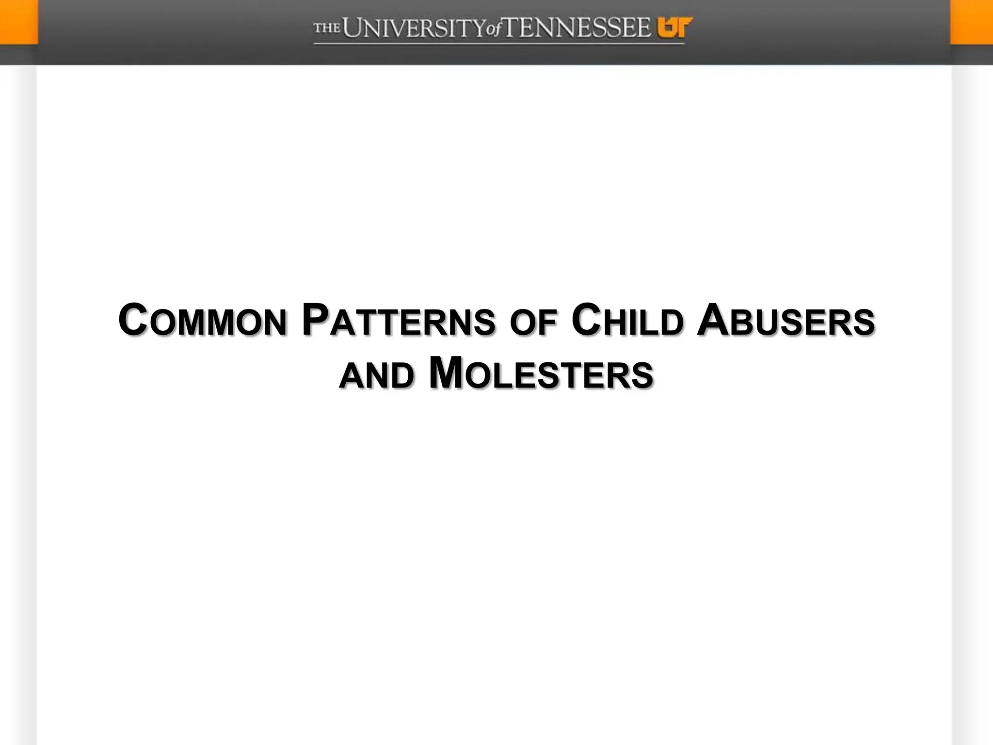 minors-child-protection-training-schedule.ppt