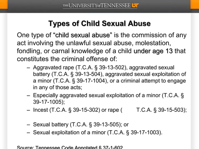 minors-child-protection-training-schedule.ppt