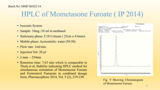 Formulation of Mometasone Furoate Emulgel | PPTX