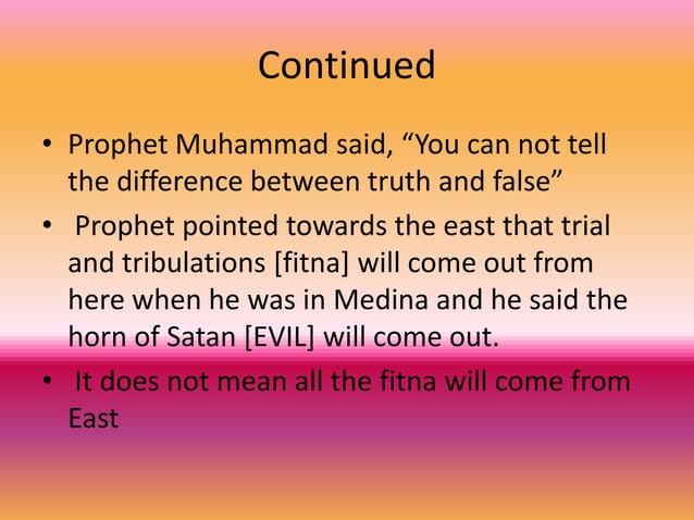 Minor signs of the day of judgment | PPTX | Islam | Religion & Spirituality