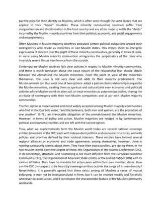 Minorities Rights in Islam and situation in pakistan | PDF