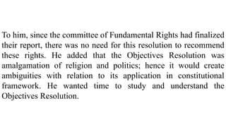 Minorties rights in Pakistan from objective resolution to present..pptx