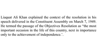 Minorties rights in Pakistan from objective resolution to present..pptx