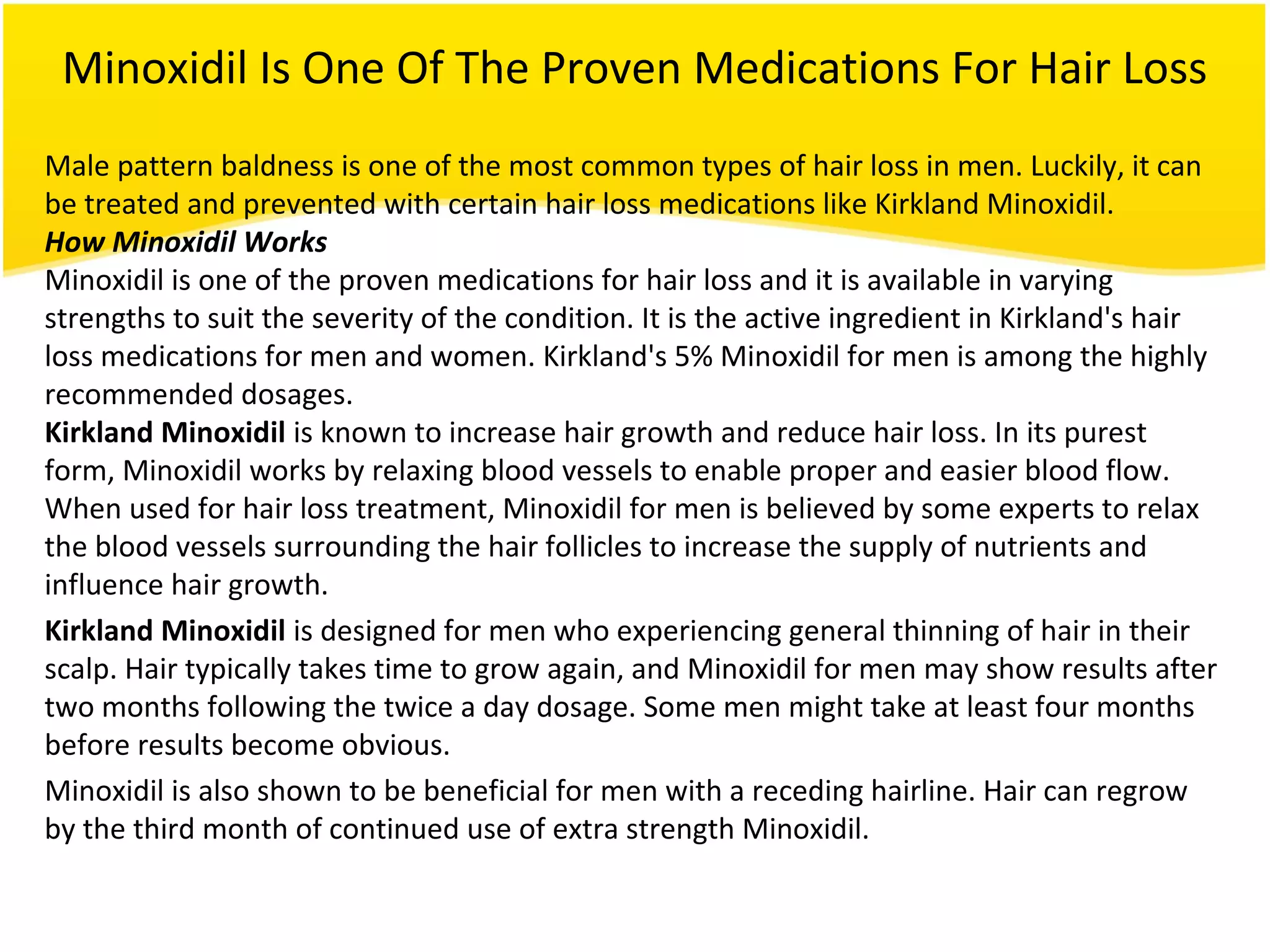 Minoxidil Women | PPT