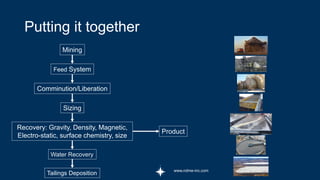 Introduction to Mineral Processing | PPTX