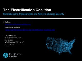 Electrification Coalition BSAS Presentation | PDF