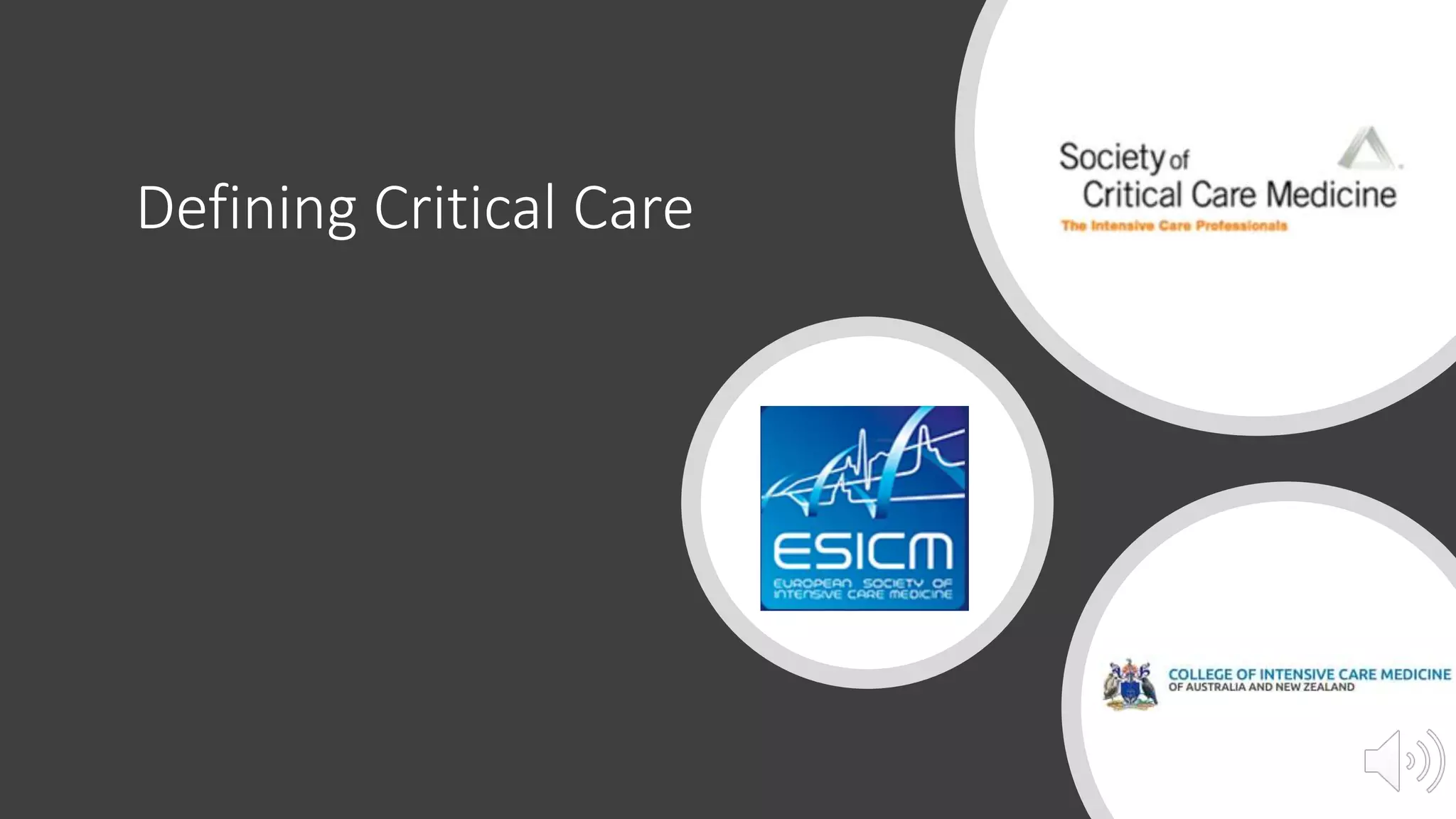 Minimum Standards for ICU | PPTX