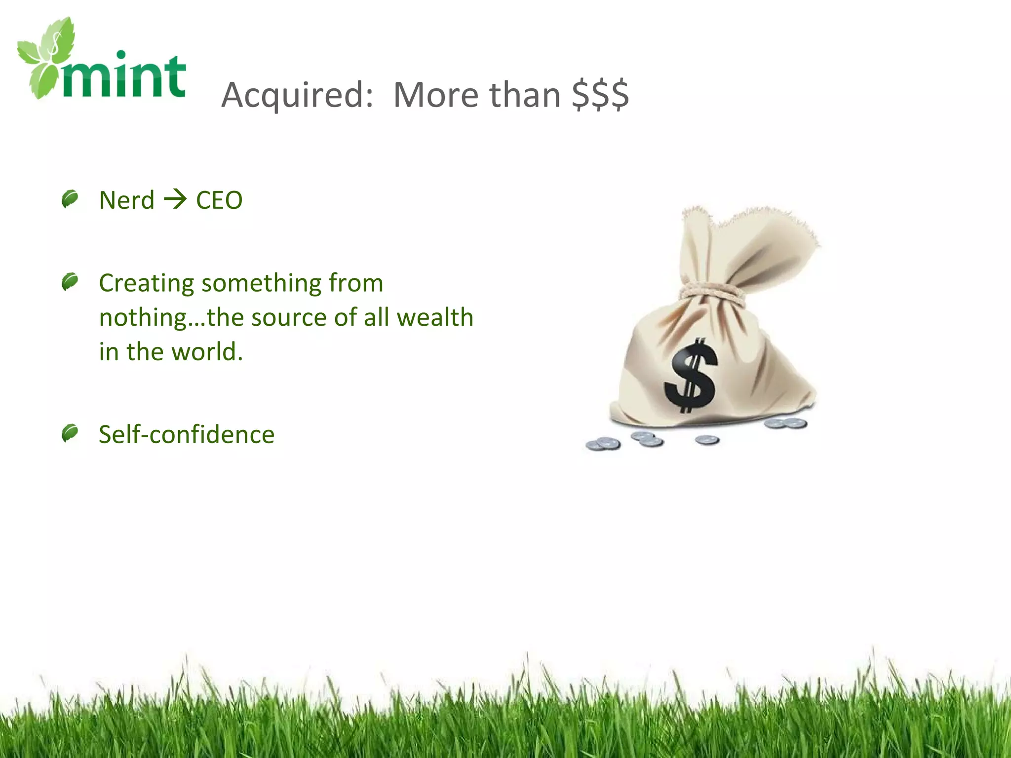 Mint Founder Institute Accounting | PPT