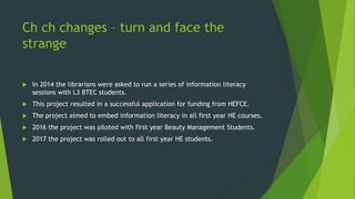 ARLG 2019: Minta 50 shades of information literacy | PPT