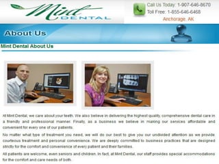 Mint Dental | PPTX