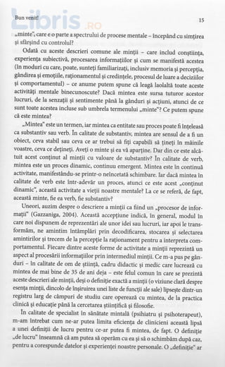 Mintea daniel j. siegel | PDF