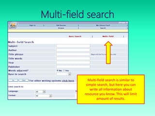 Online Catalogue | PPTX