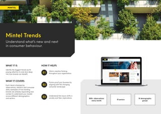Mintel Global Consumer Trends 2023 | PDF