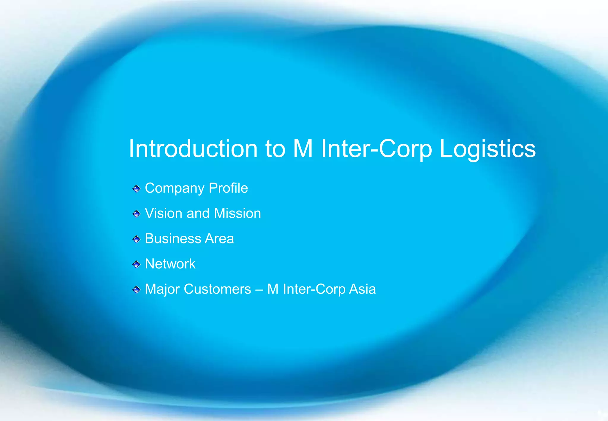 M inter corp logistics co ltd profile | PPTX