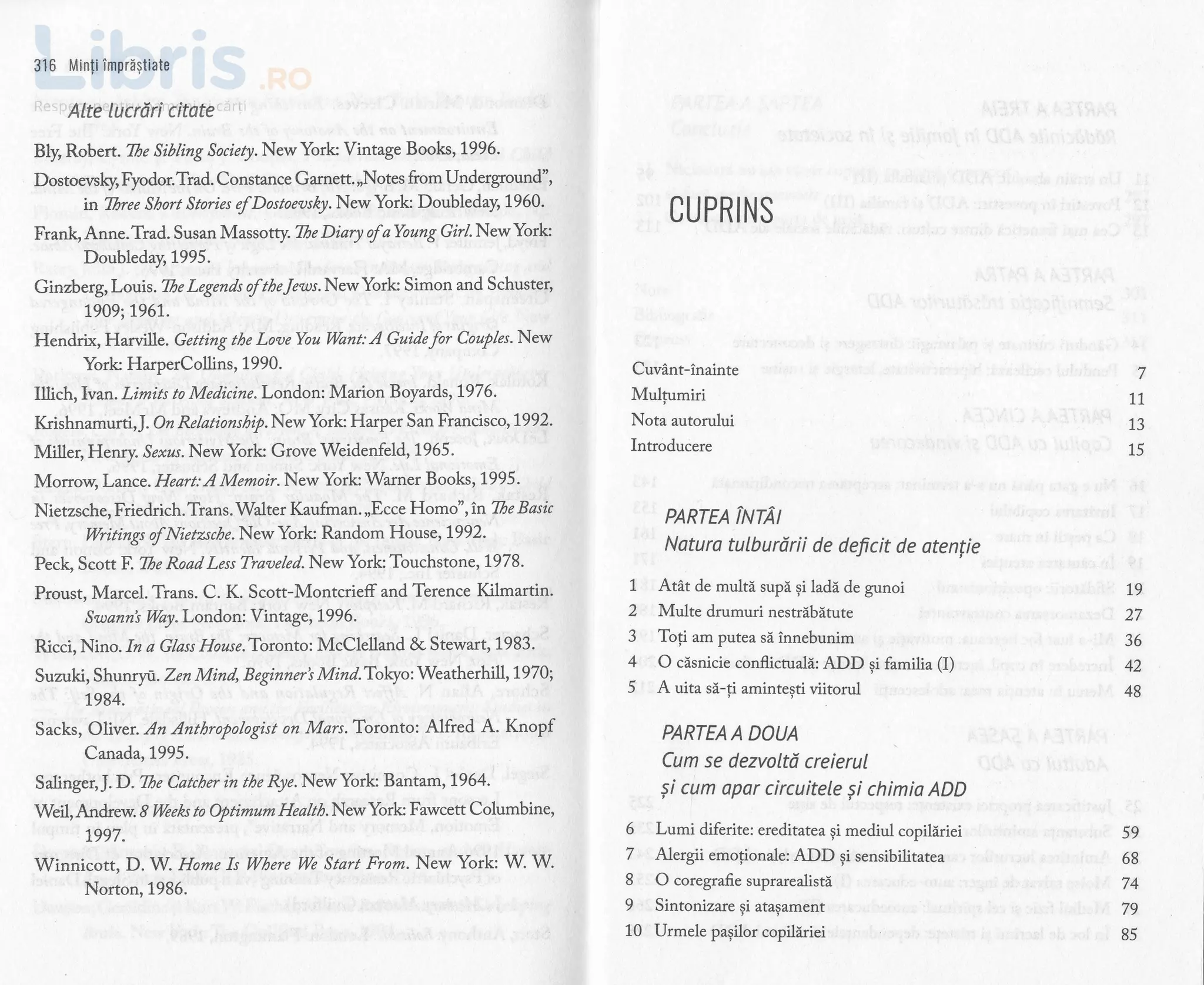 Minti imprastiate, o carte nemaipomenita | PDF