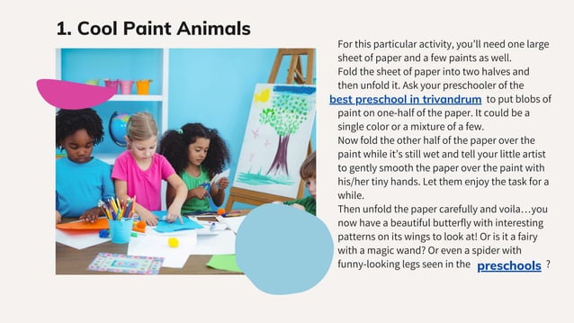 Essential Creative development activities for preschoolers ...