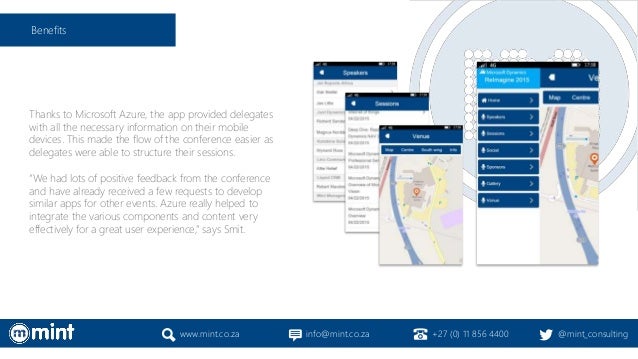 Microsoft Azure helps drive Mint app for Reimagine Using the platform…