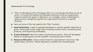 MINTZBERG 5Ps MODEL Strategic Management | PPTX