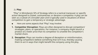 MINTZBERG 5Ps MODEL Strategic Management | PPTX