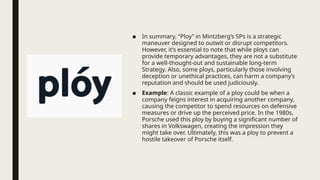 MINTZBERG 5Ps MODEL Strategic Management | PPTX