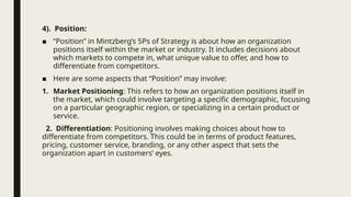 MINTZBERG 5Ps MODEL Strategic Management | PPTX