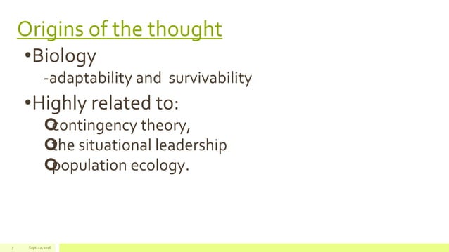 Mintzberg's Environmental School | PPT