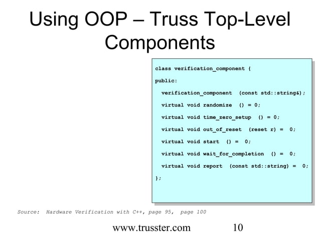 OOP for Hardware Verification--Demystified! | PPT