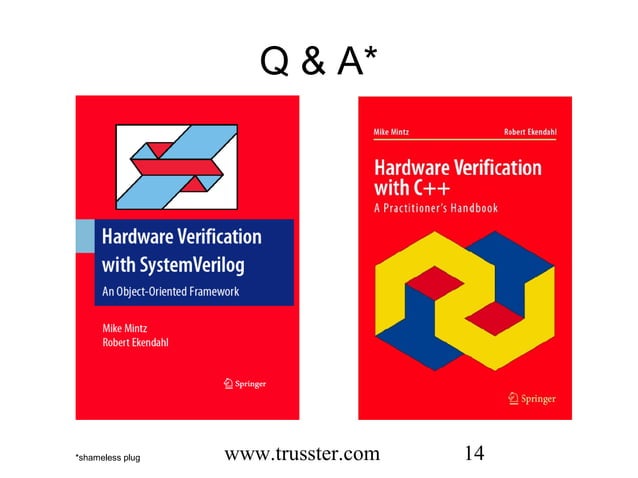 OOP for Hardware Verification--Demystified! | PPT