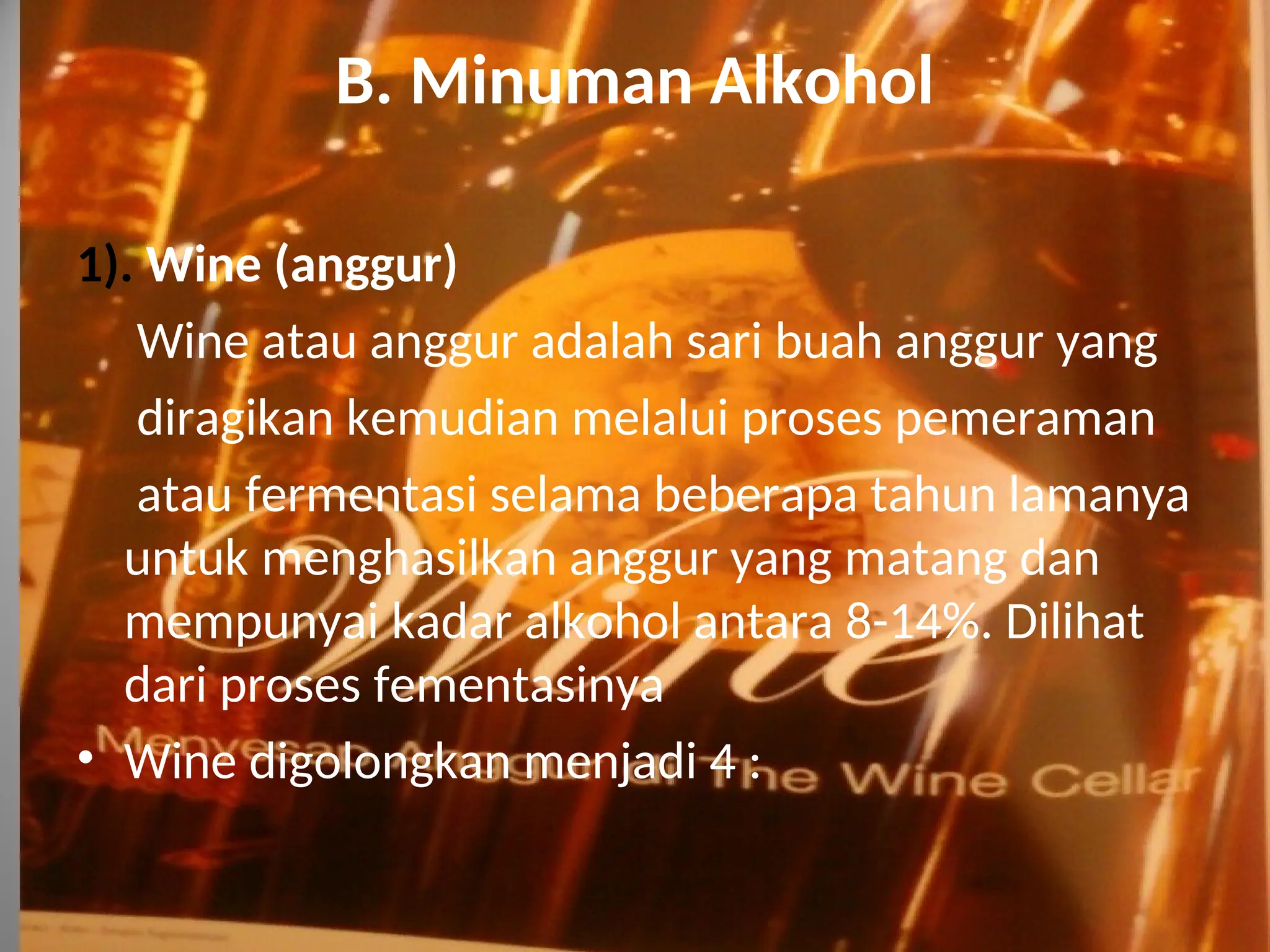 MENGENAL JENIS MINUMAN ALKHOHOL DAN NON alkohol.ppt