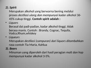 MENGENAL JENIS MINUMAN ALKHOHOL DAN NON alkohol.ppt