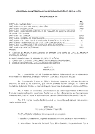 Minuta de Portaria | PDF