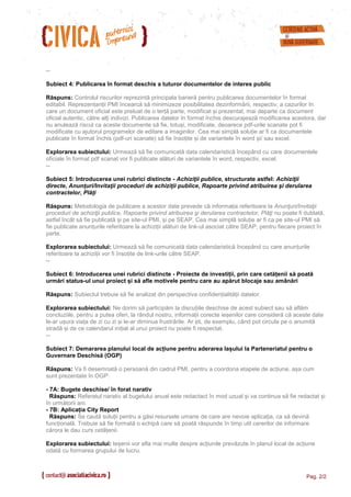 Minuta întâlnirii reprezentantilor PMI și CIVICA - 9 ianuarie 2017 | PDF