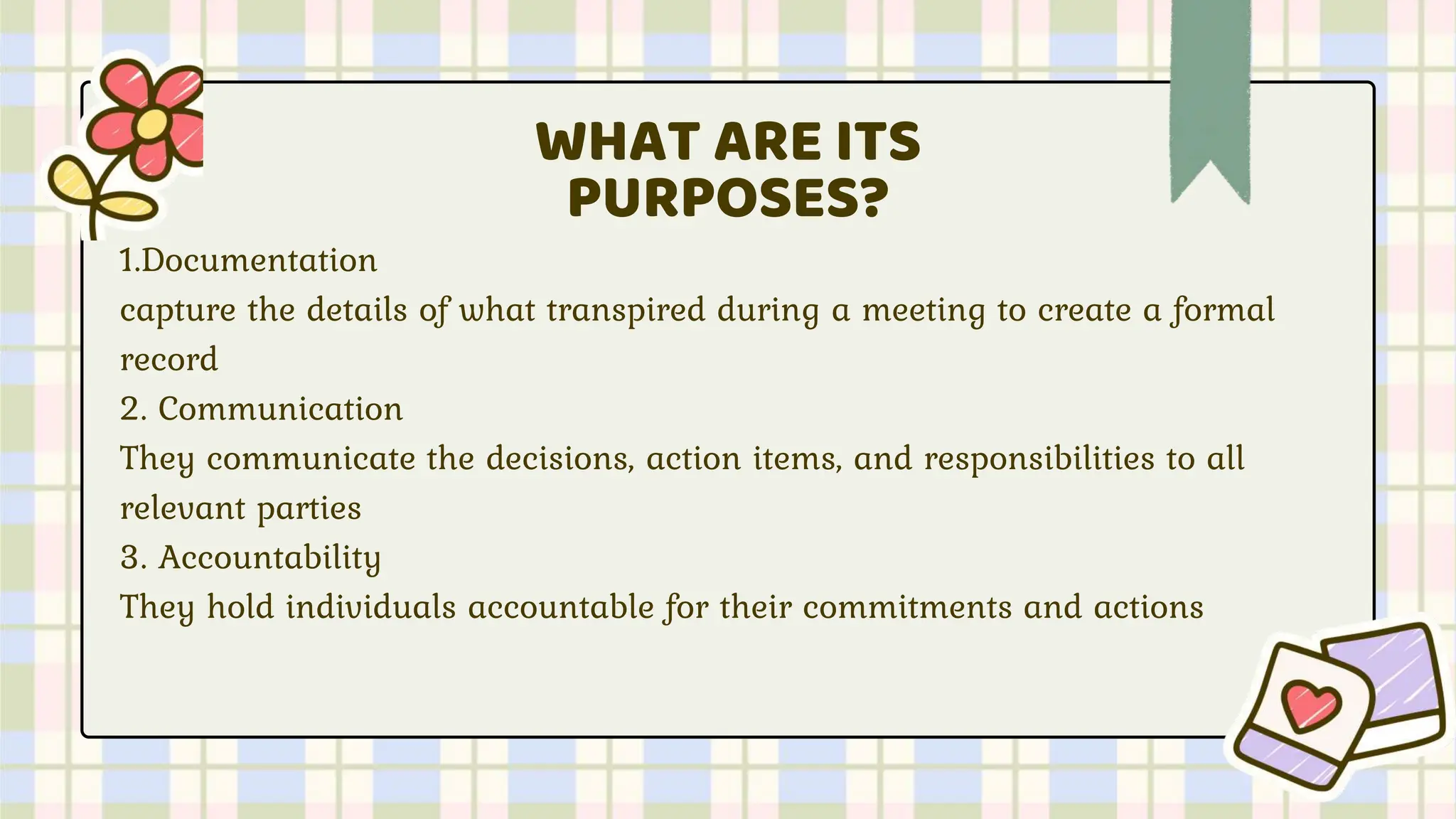 Basic things to know about the Minutes of the Meeting | PPT